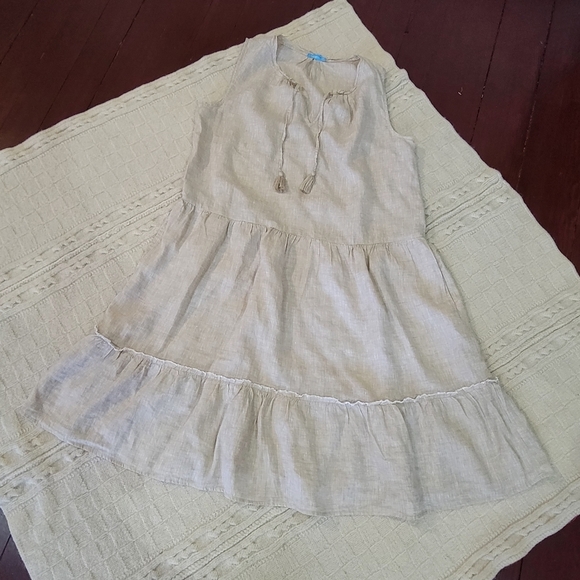 J. McLaughlin | Dresses | J Mclaughlin Christa Tassel Tiered Shift ...